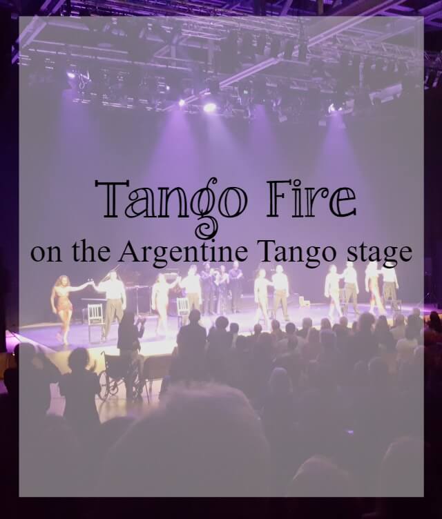 Tango Fire setting the argentine tango stage alight